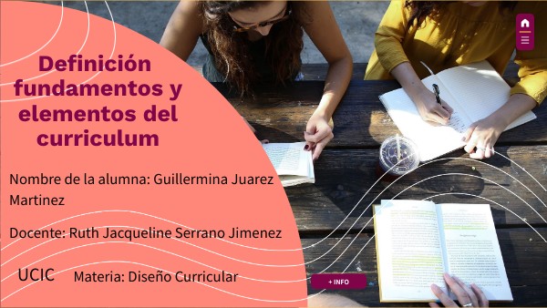 EL CURRICULUM: definición, fundamentos y elementos | Genially