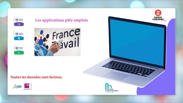 Les applications France travail