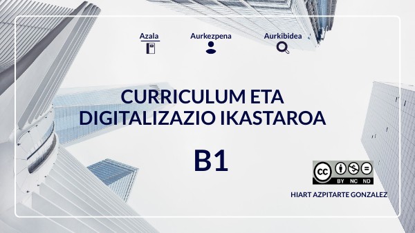 B1 - 1 MODULUA | Genially