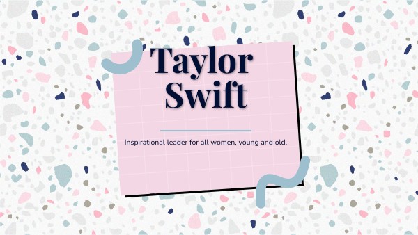 Taylor Swift Leadership Presentation
