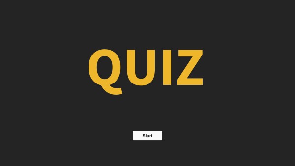Quiz minimal