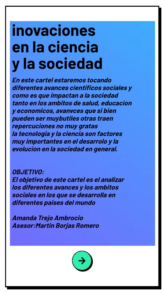 inovaciones en la ciencia y sociedad