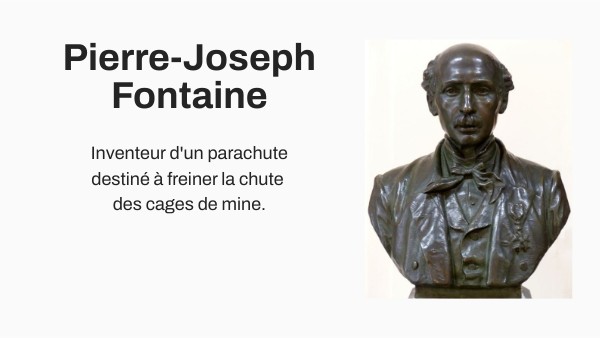 Présentation Pierre-Joseph Fontaine | Genially