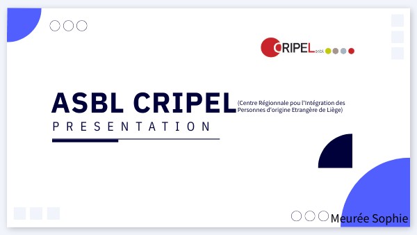 Cripel présentation
