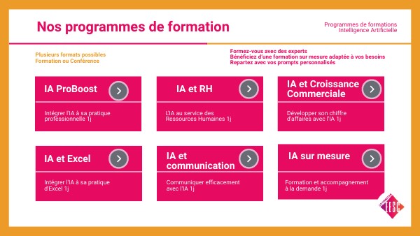 Formation IA | Genially