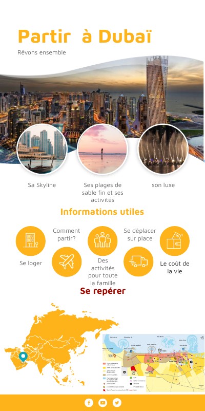 partir à Dubaï | Genially