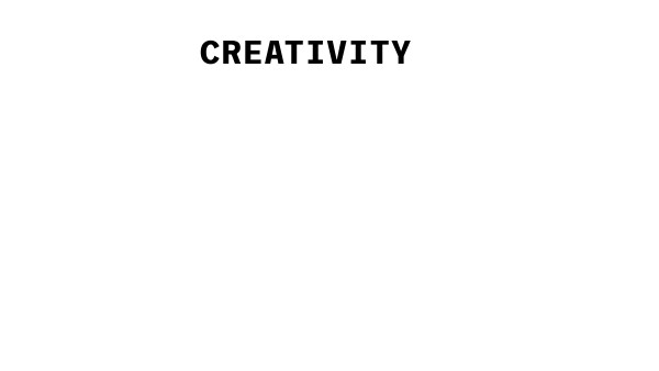 Creativity | Genially