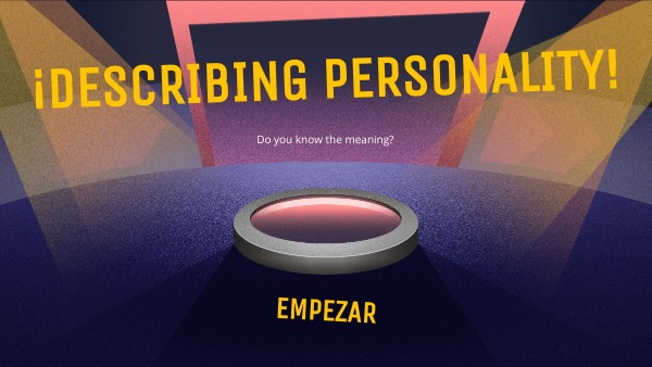 QUIZ PERSONALITY | Genially