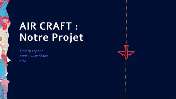 Aircraft - projet SNT 2023-2024 | Genially