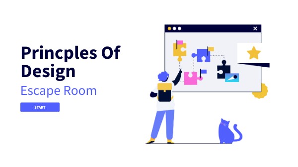 PRINCIPLEs OF DESIGN ESCAPE ROOM | Genially