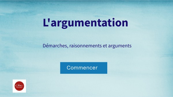 L'argumentation_elearning1 | Genially