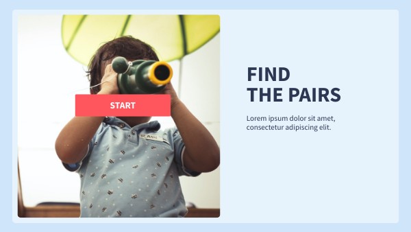 FIND THE PAIRS | Genially