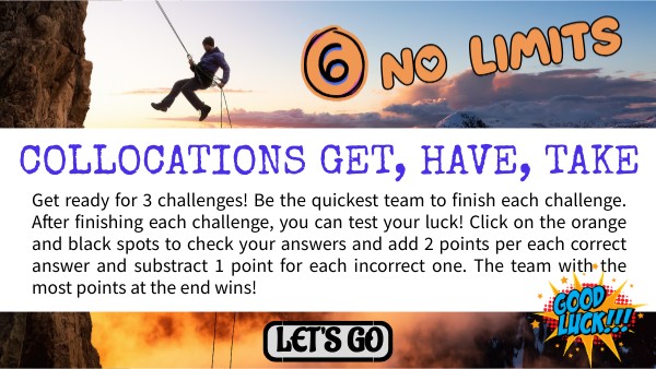 Vocabulary: collocations | Genially