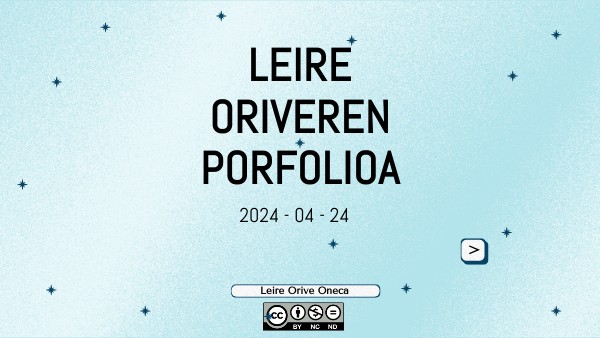 LEIRE ORIVE - B2 UBIDE | Genially