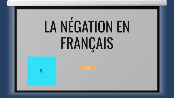 La négation en français | Genially