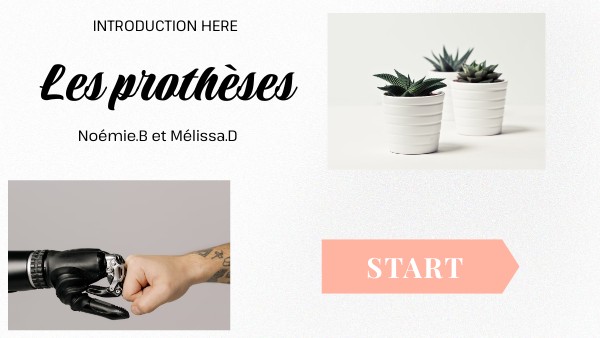 les prothèses_Mélissa,Noémie