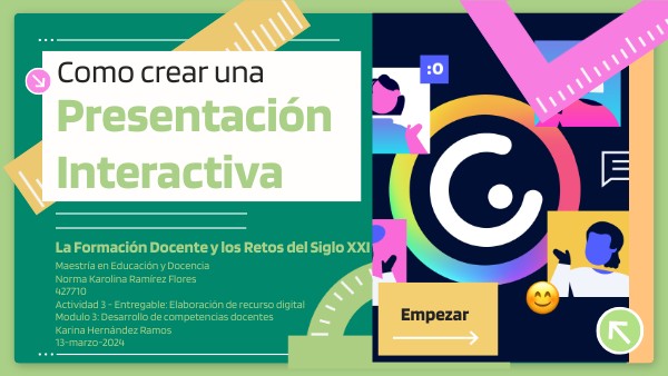Como crear una presentación interactiva | Genially