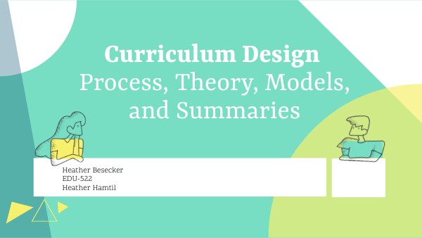 Curriculum Design
