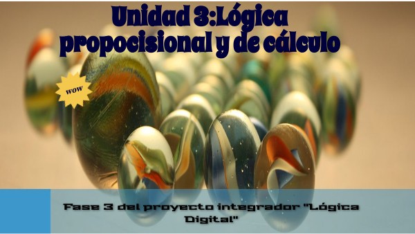 logica propocisional y de calculo | Genially