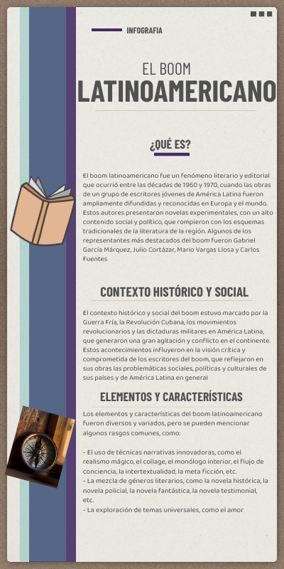 EL BOOM LATINOAMERICANO | Genially