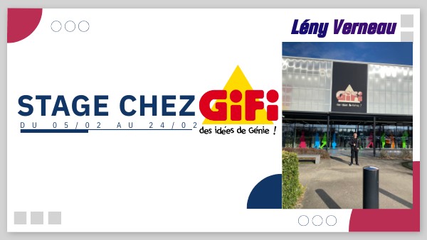 STAGE CHEZ GIFI