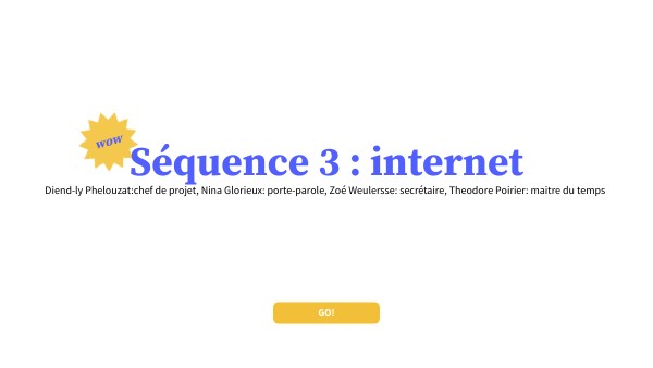 séquence 3 internet