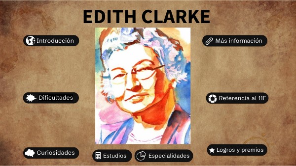 EDITH CLARKE