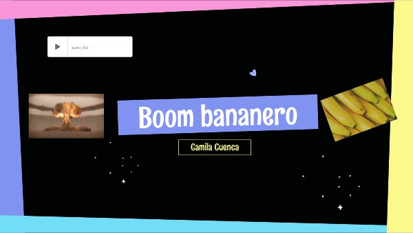 PRESENTACIÓN BOOM BANANERO | Genially