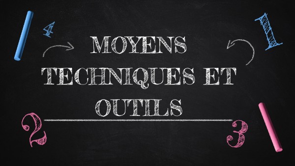 Moyens techniques outils | Genially