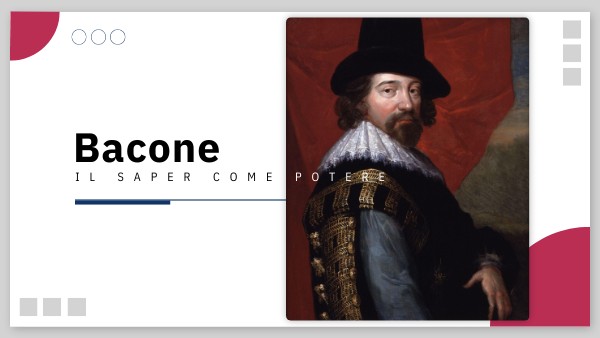 Bacone - Il sapere come potere