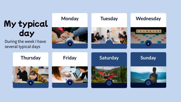 WEEKLY CALENDAR | Genially