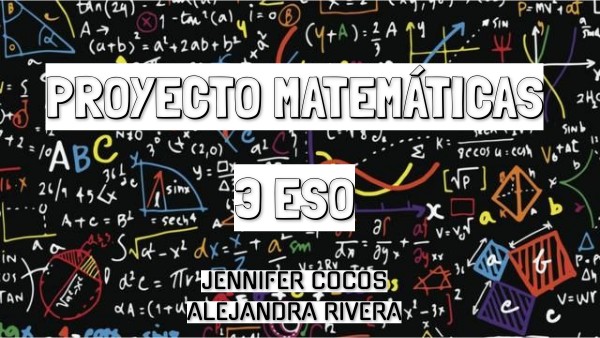 proyecto matemáticas 3eso