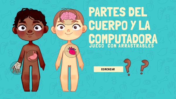 Juego Partes Del Cuerpo Genially
