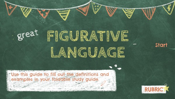Figurative Language with Foldable