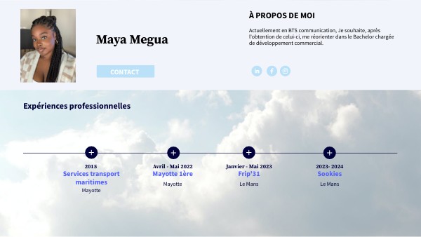 CV interactif | Genially