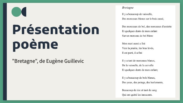 Oral français | Genially