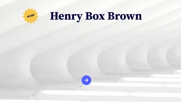 Présentation Henry BOX brown