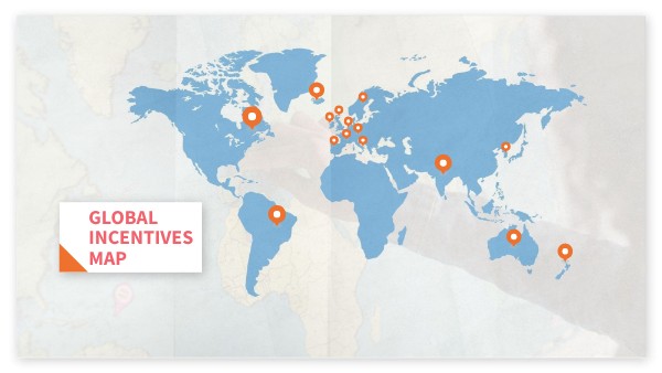Tax Incentives: world map | Genially