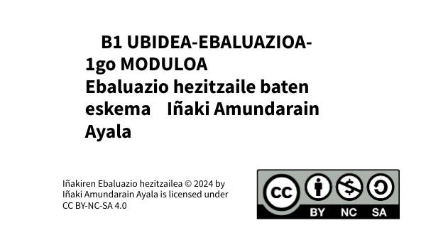 B1 MODULOAK | Genially