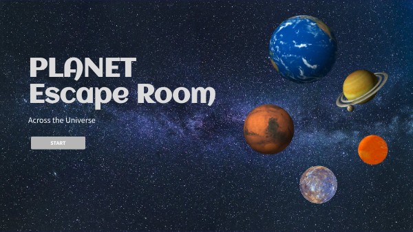 PLANET ESCAPE ROOM | Genially
