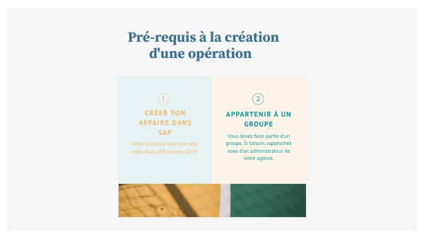 Prérequis - CREER SON OPERATION_EQUANS | Genially