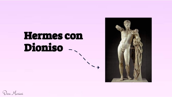 Hermes con Dioniso