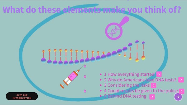 breaking the dna code | Genially