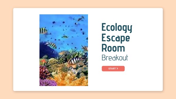 SAVE THE PLANET ECOLOGY BREAKOUT