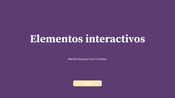 Act.- 1.4 Elementos interactivos MSLC | Genially