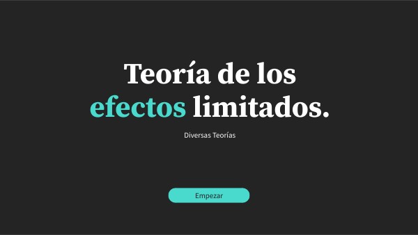 Efectos limitados | Genially
