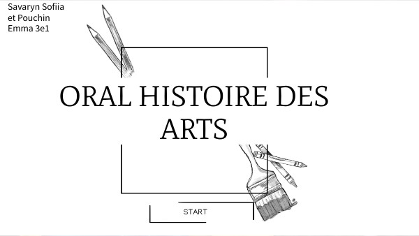 Oral histoire des arts Sofiia
