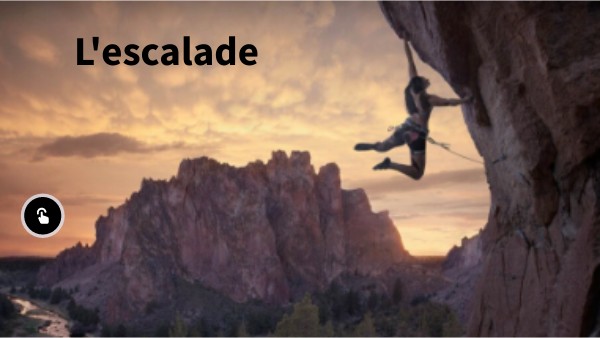 escalade | Genially