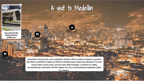 A visit to Medellín | Genially