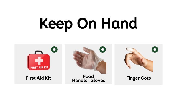 Keep on Hand for Injuries